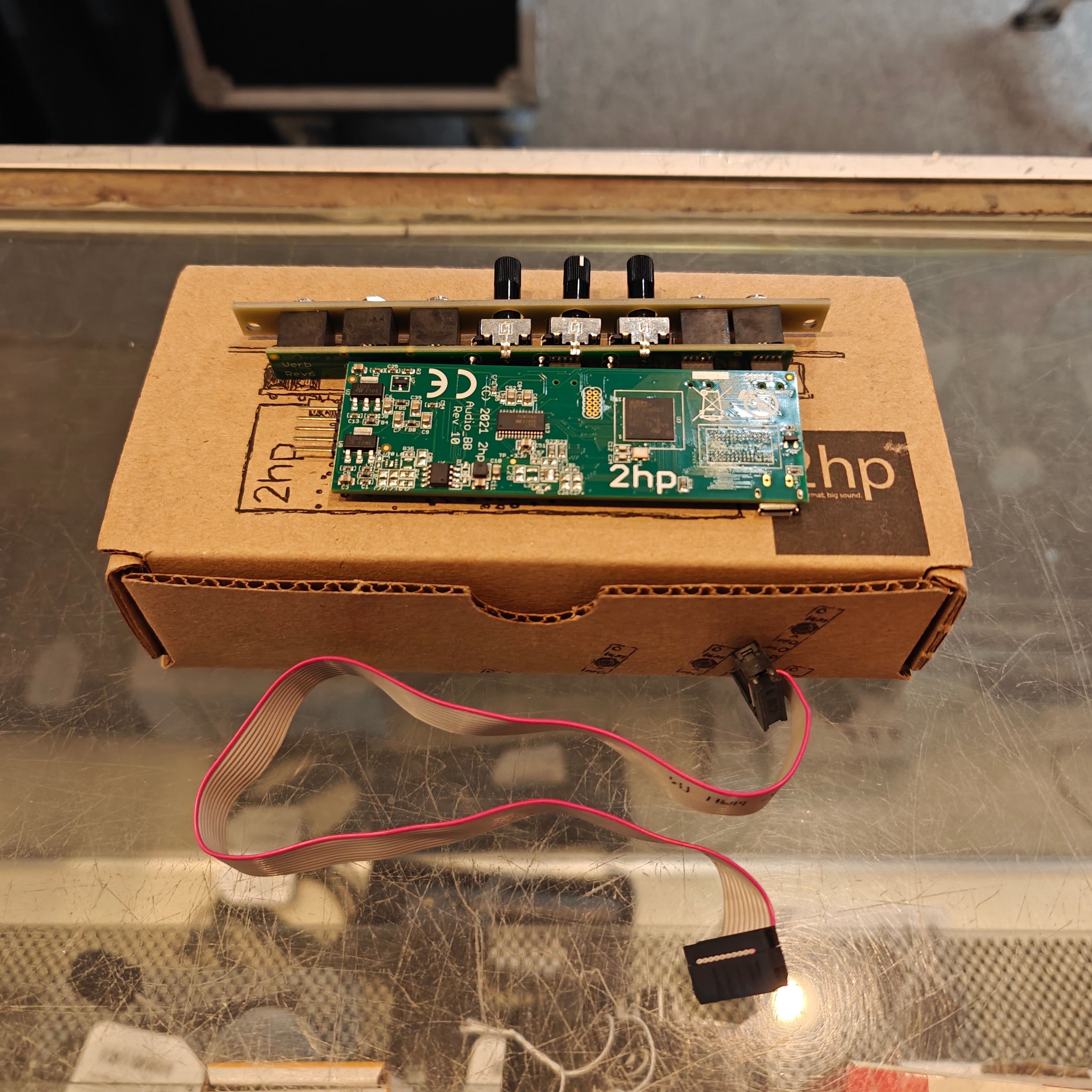 2hp Verb Eurorack Stereo Reverb Module