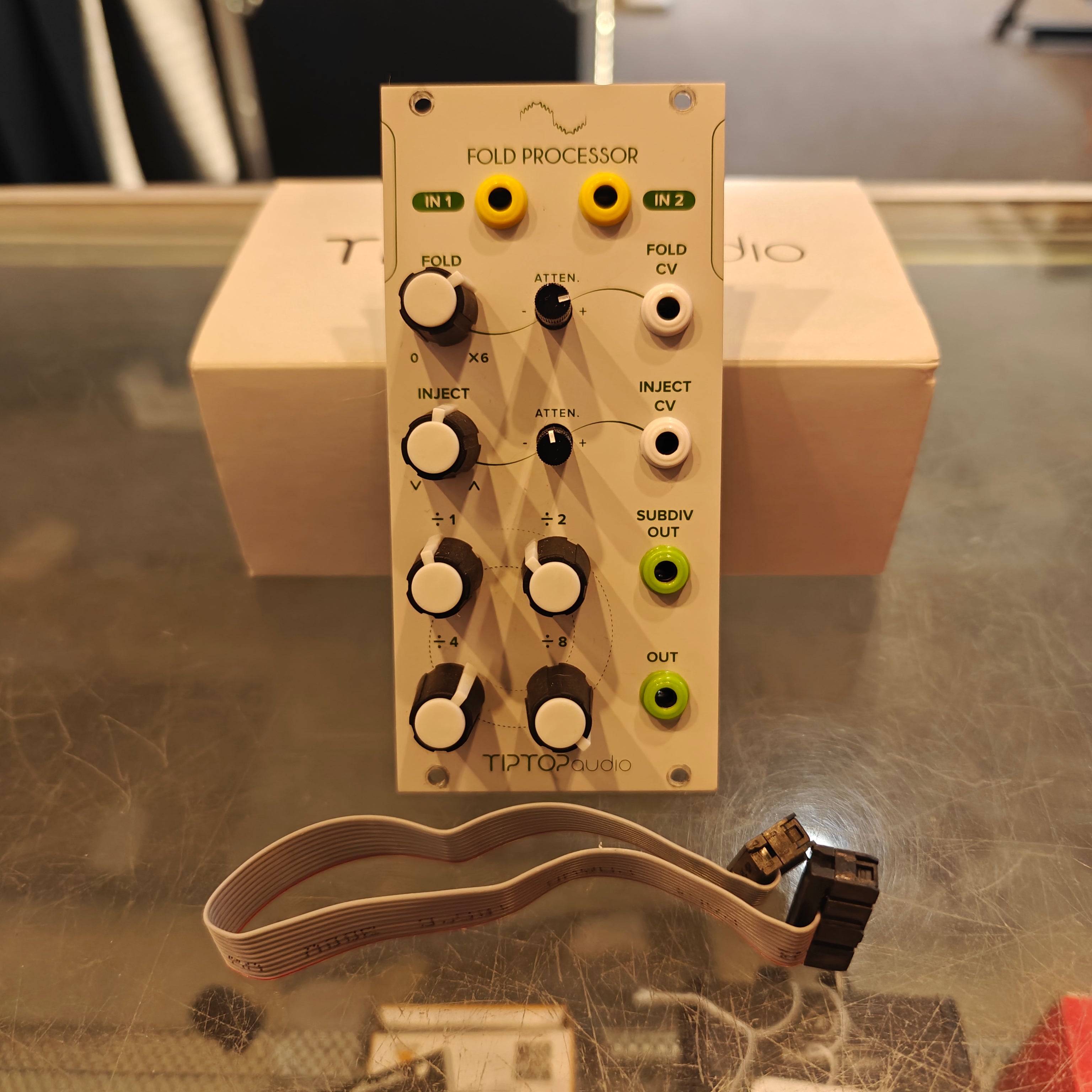 Tiptop Audio Fold Processor Eurorack Wavefolder