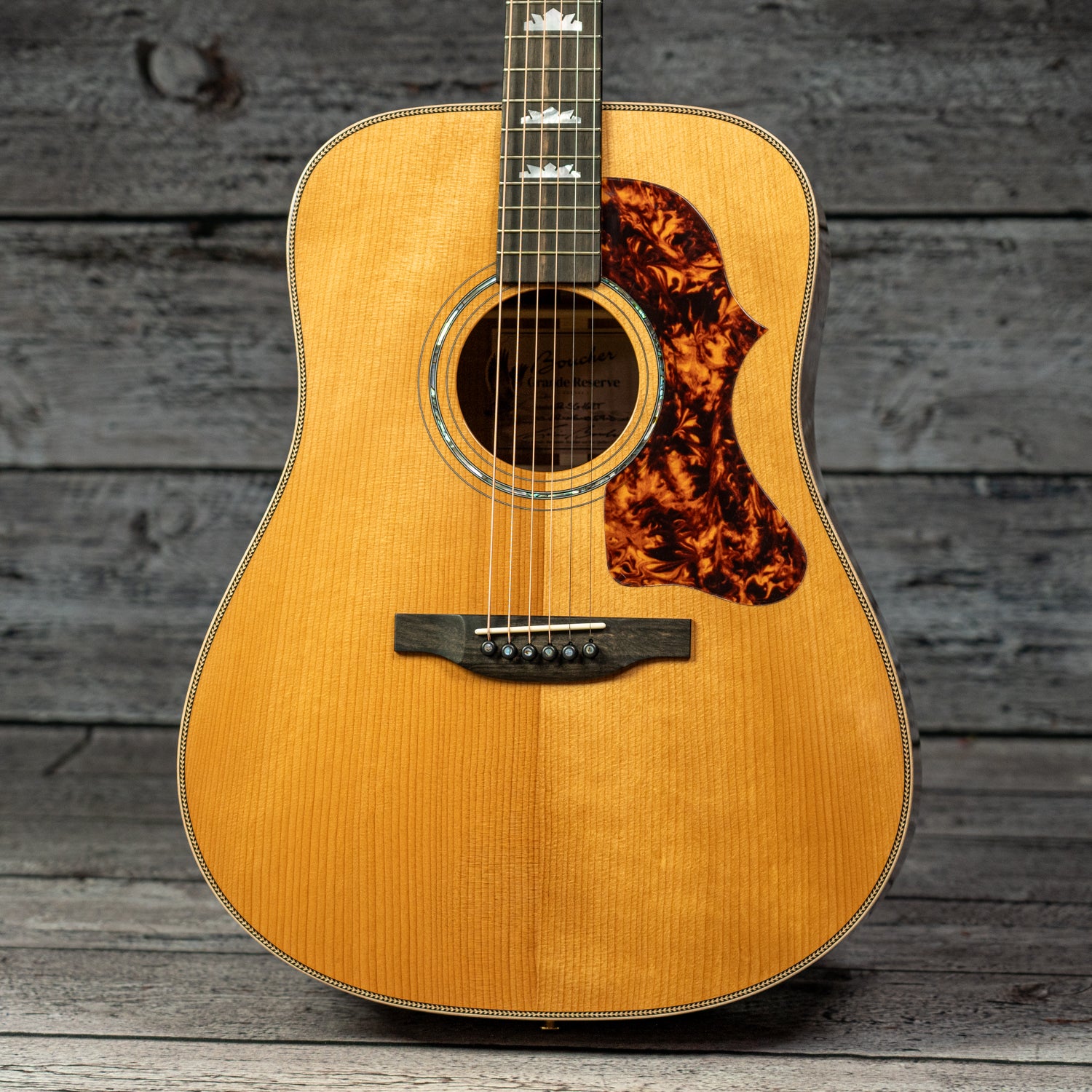 Boucher GR-SG-162T Grand Reserve Series Torrefied Flamed Maple - Dread