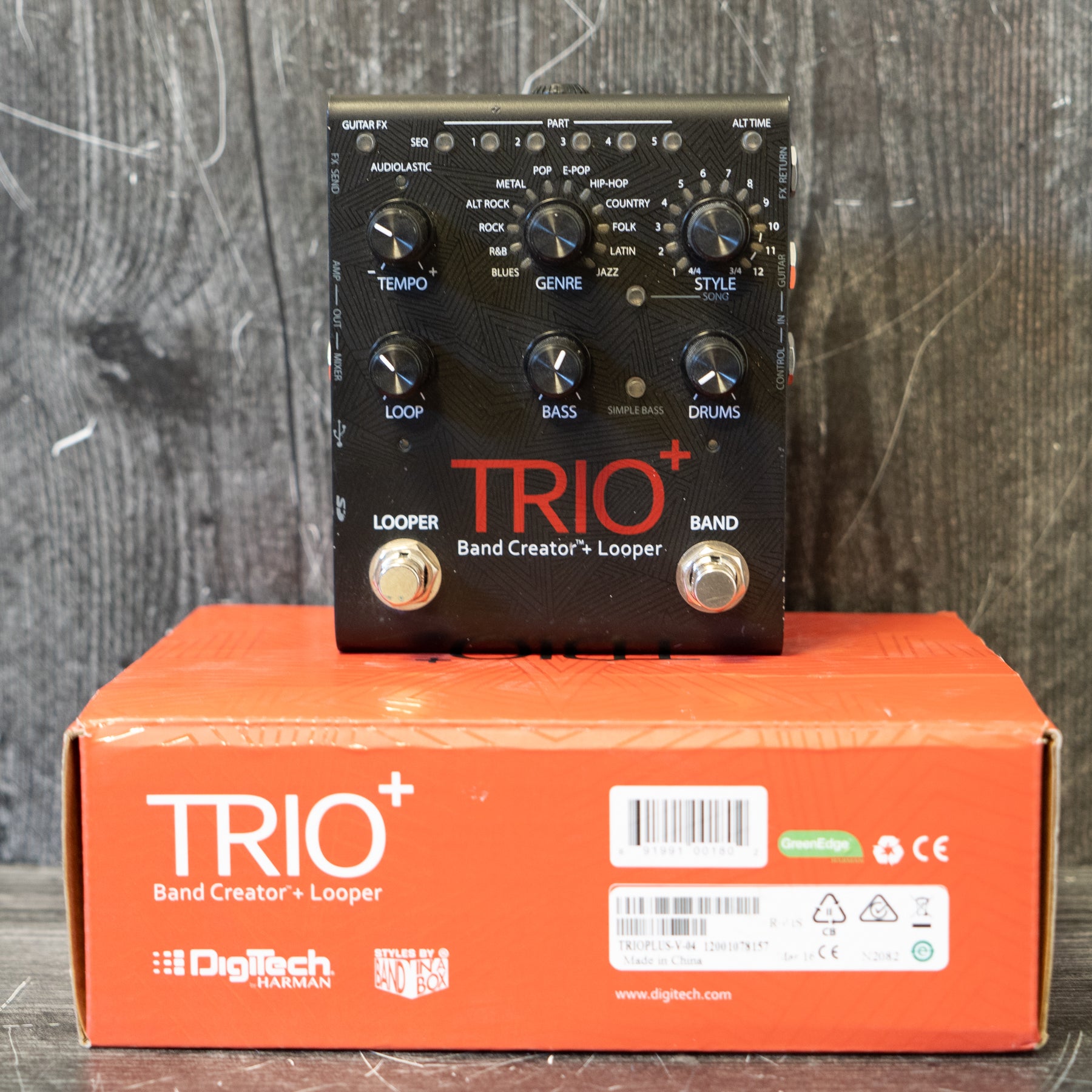 DigiTech TRIO Plus Band Creator + Looper