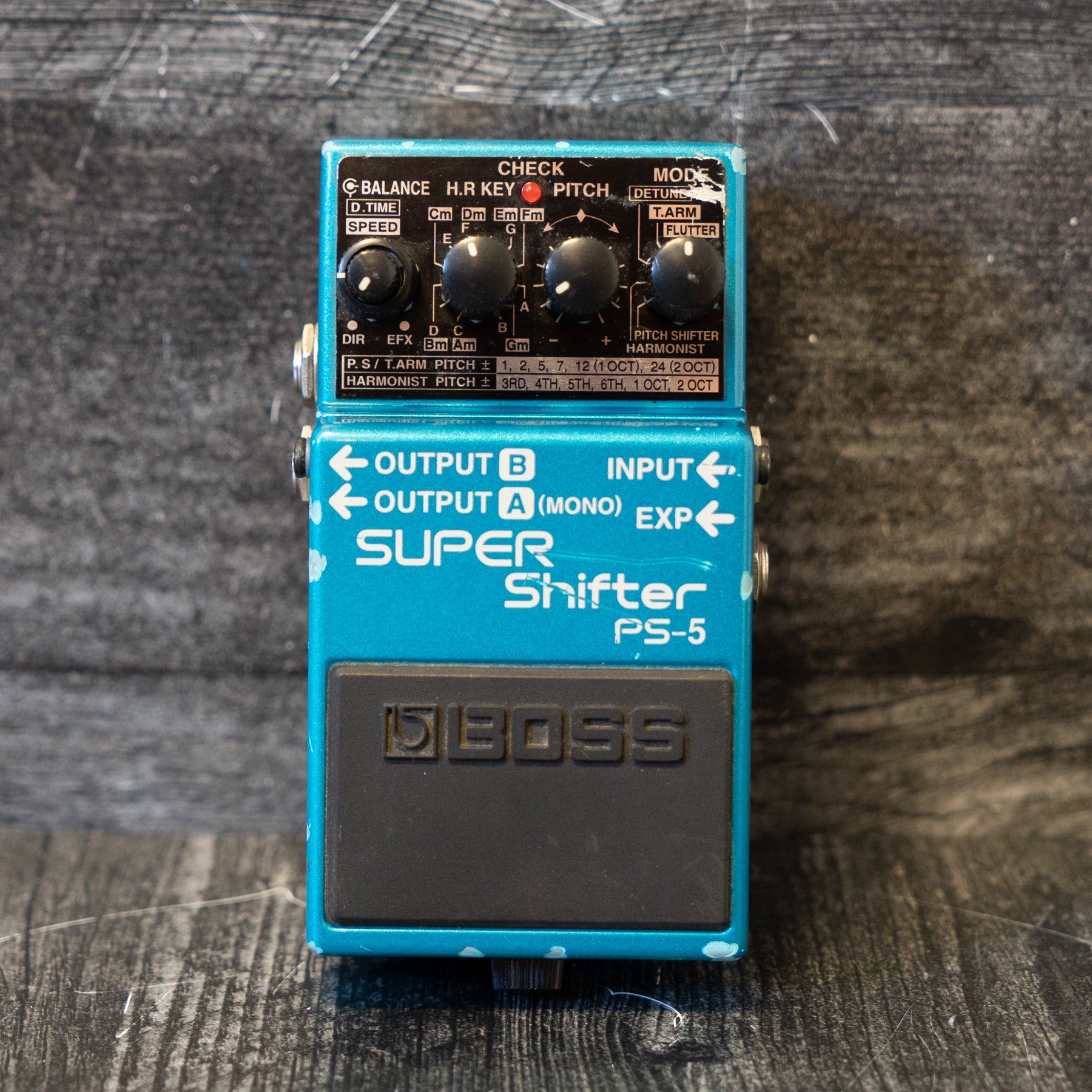 Boss PS-5 Super Shifter Pitch Shift Pedal