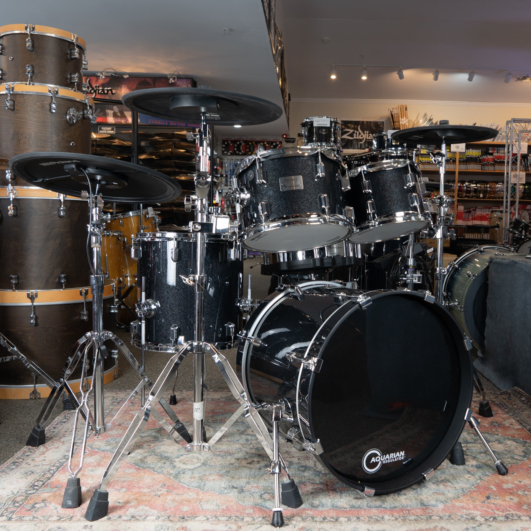 Roland VAD507 Electronic Drum Set (USED)