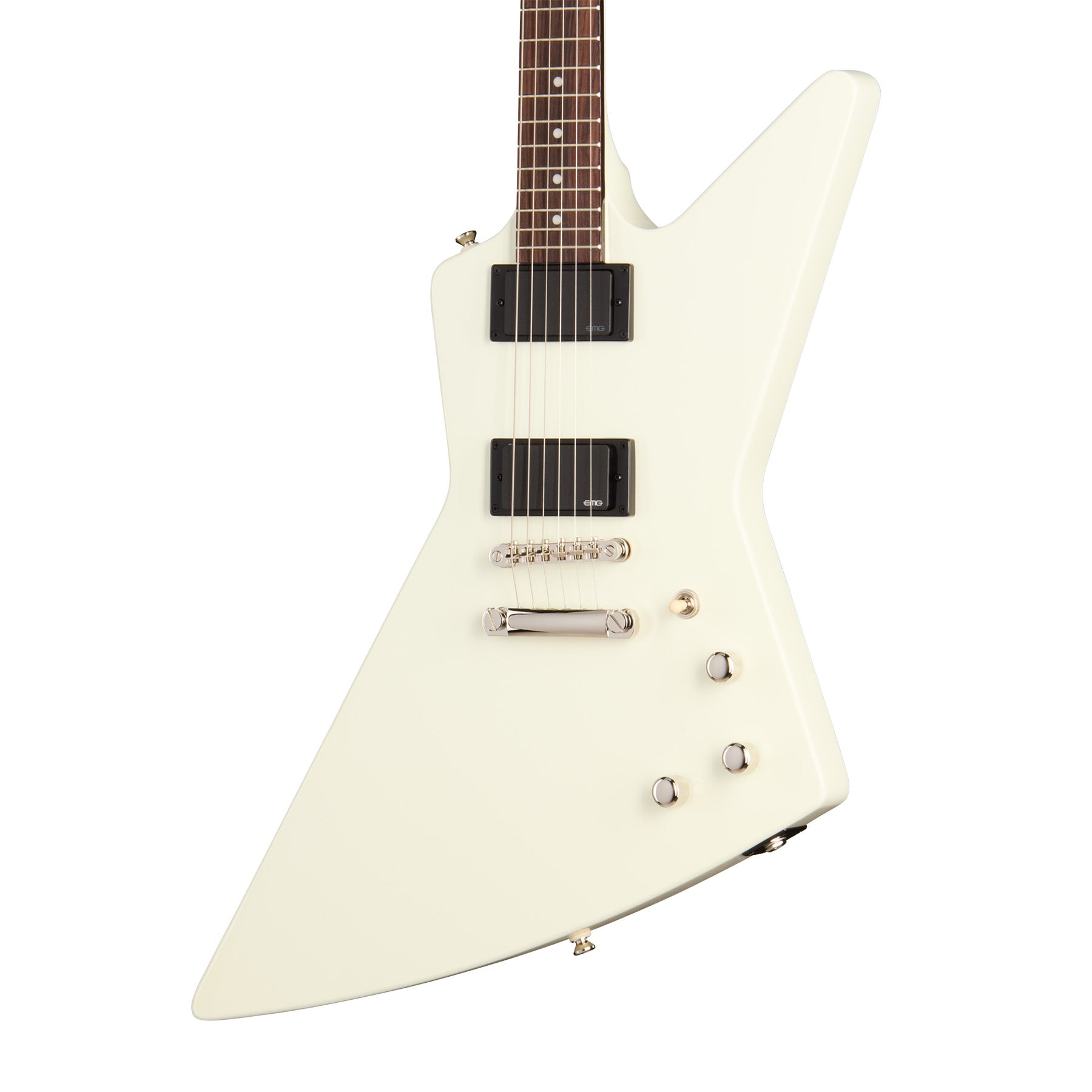 Epiphone Explorer 80s - EMG - Classic White