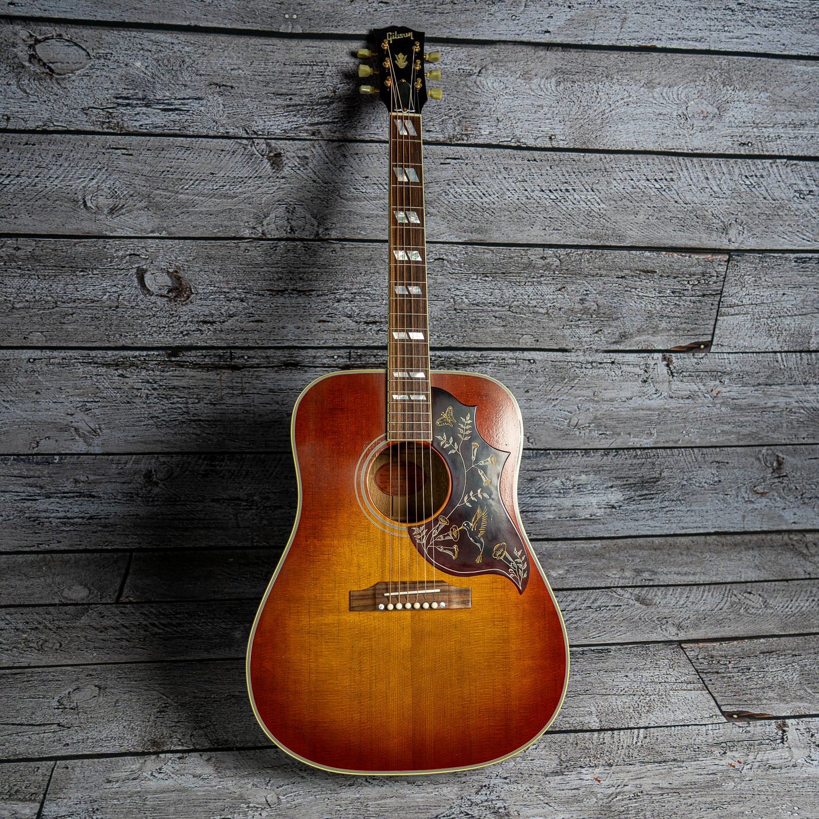 Gibson Custom Murphy Lab 1960 Hummingbird Light Aged - Heritage Cherry