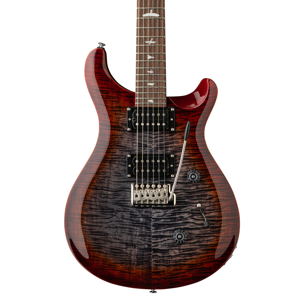 PRS SE Custom 24 - Charcoal Cherry Burst