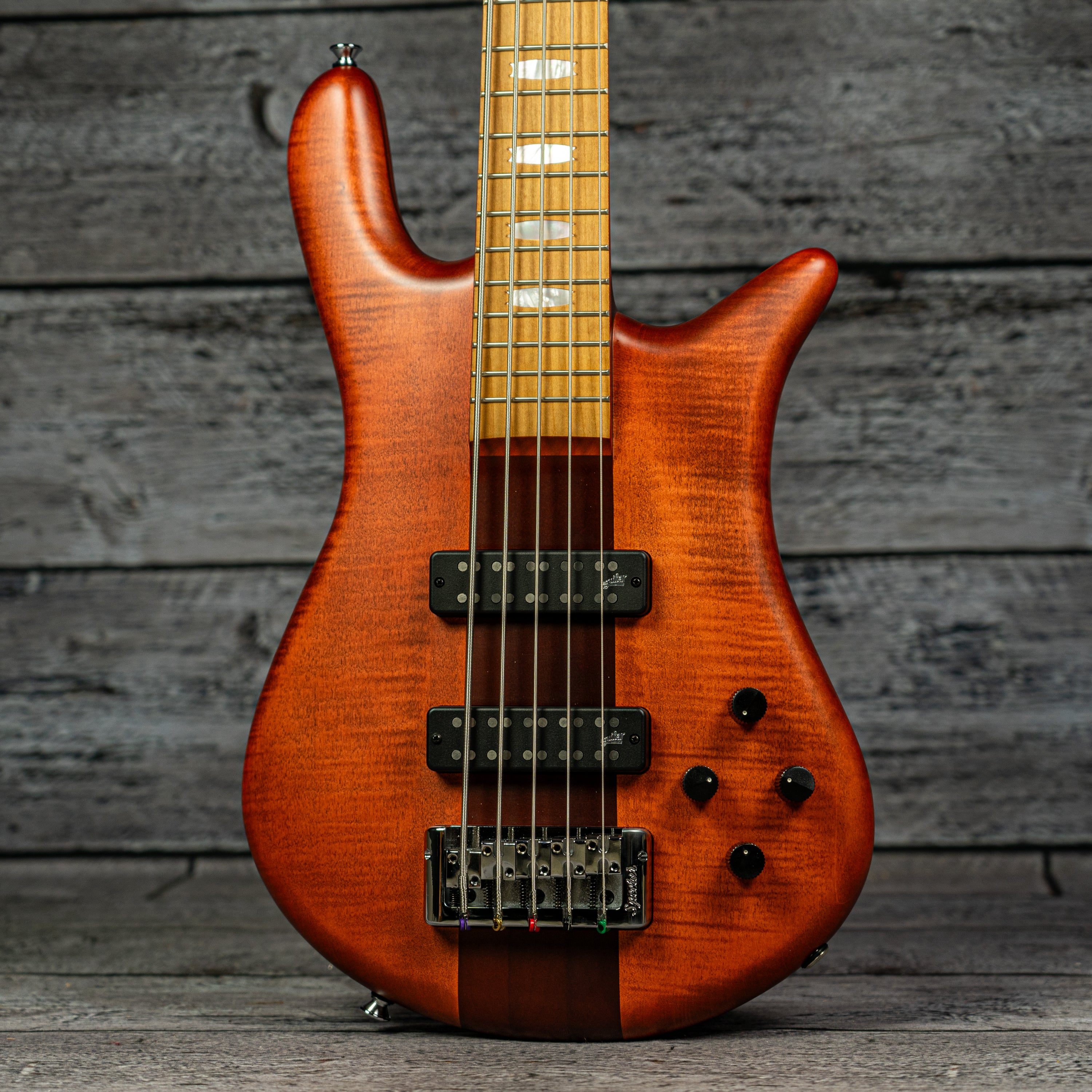 Spector Euro5 RST - Sienna Stain Matte, Roasted Maple Neck Thru