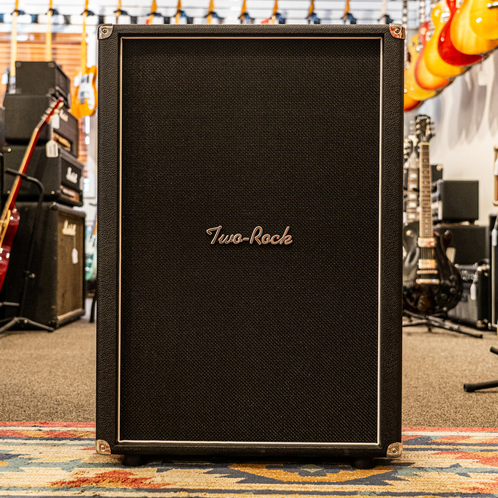 Two-Rock 2x12" Cabinet - Black Bronco Tolex, Black Matrix Cloth