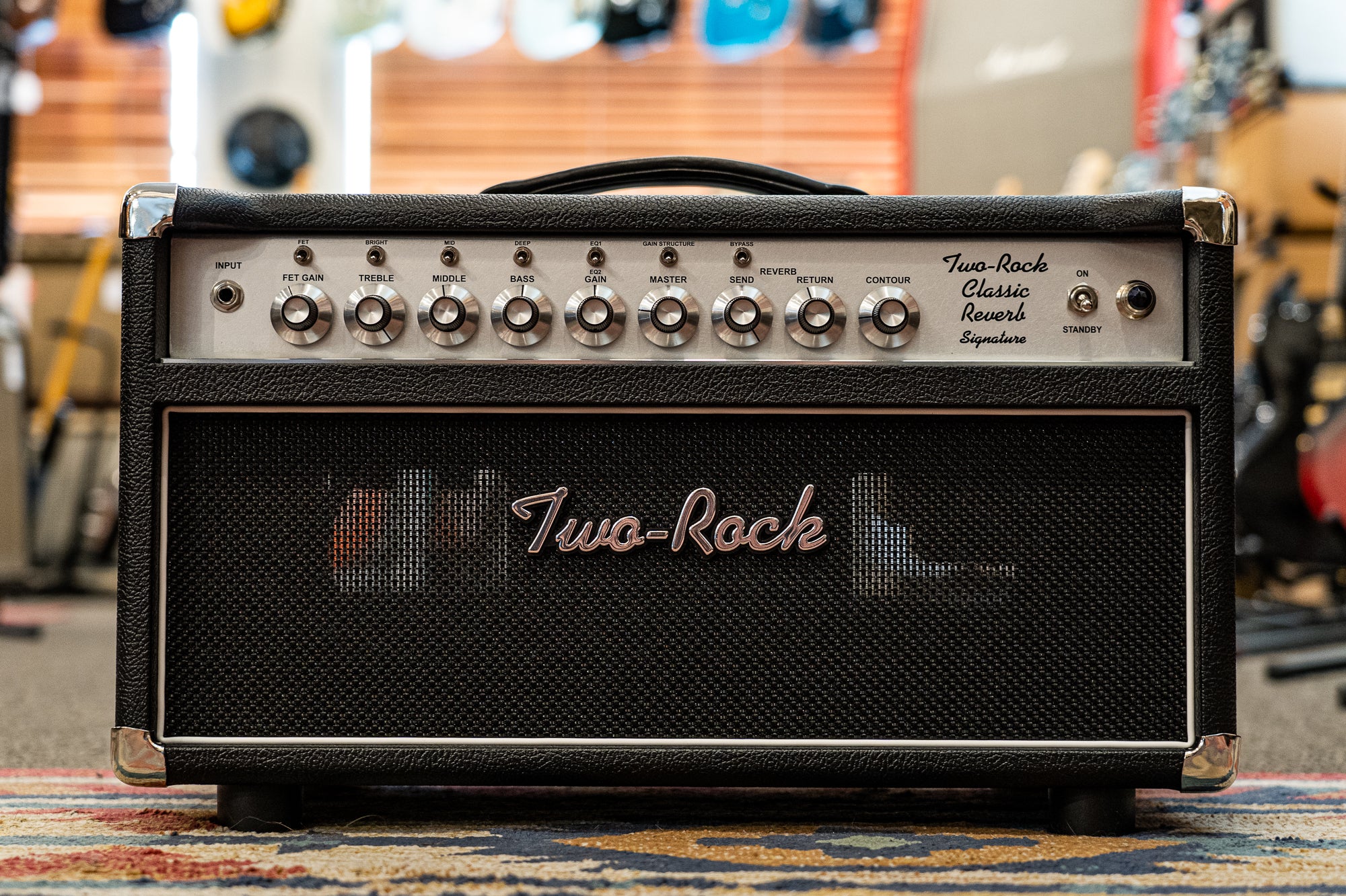 Two-Rock Classic Reverb Signature 50-watt Head - Black Bronco