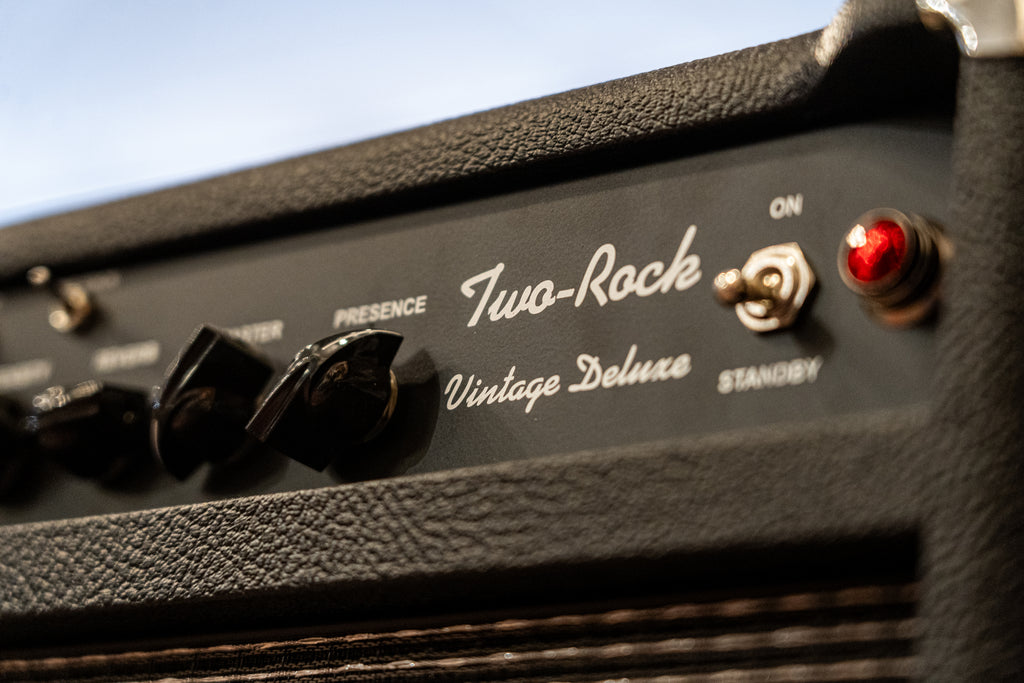 Two-Rock Vintage Deluxe 35 Watt Combo - Black Bronco Vintage, Silver C
