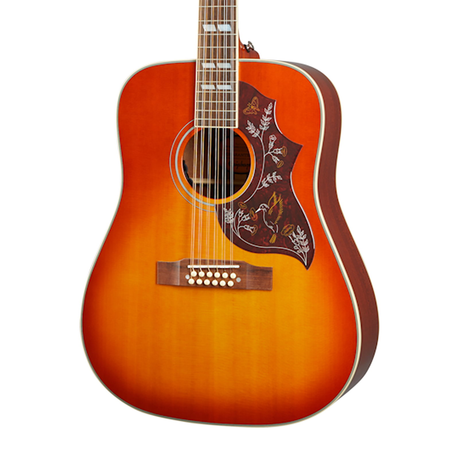 Epiphone Hummingbird 12-String - Aged Cherry Sunburst Gloss