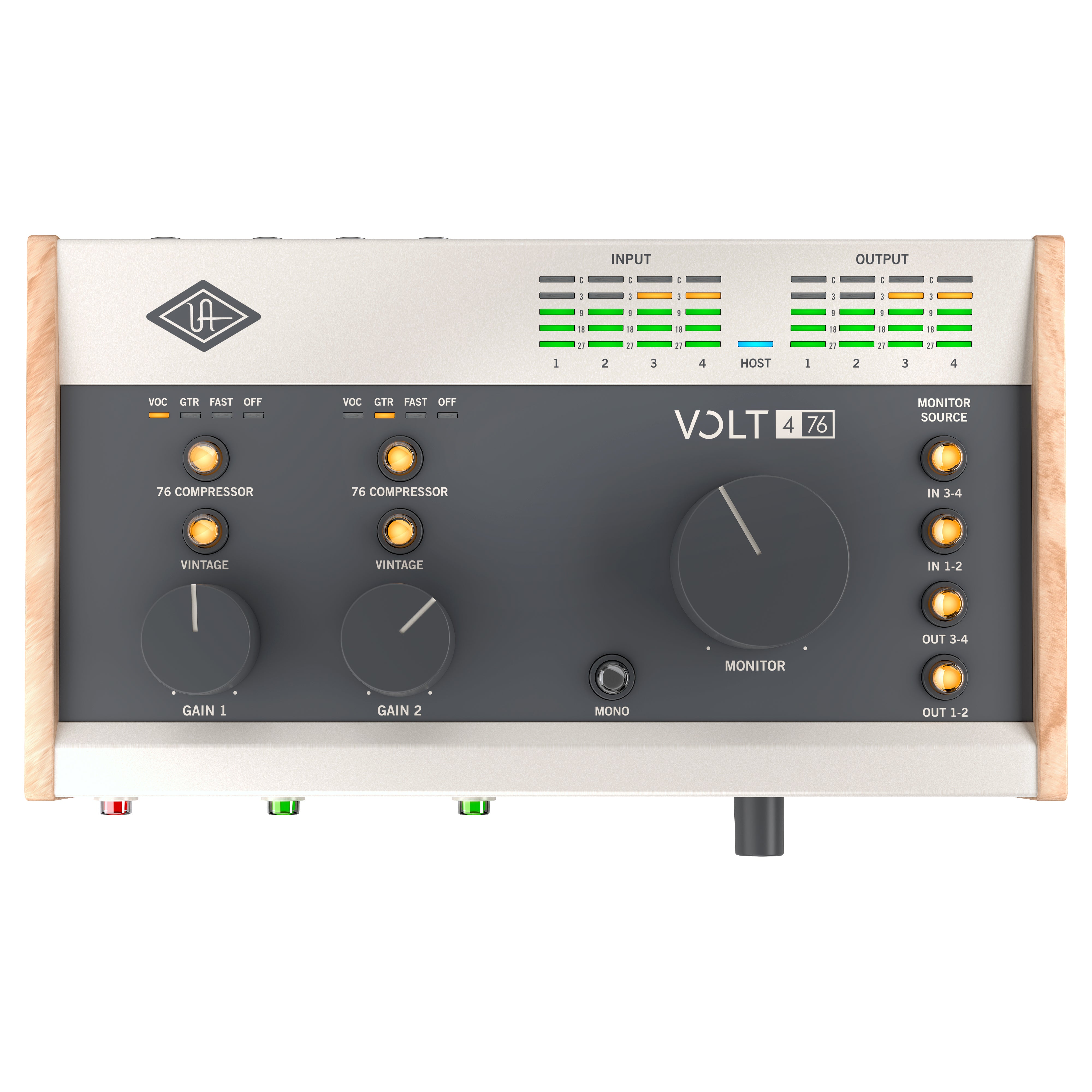 Universal Audio Volt 476 4-in/4-out USB 2.0 Audio Interface
