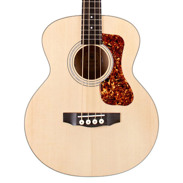 Guild Jumbo Jr Bass Flame Maple Junior Acoustic Bass - Antique Blonde