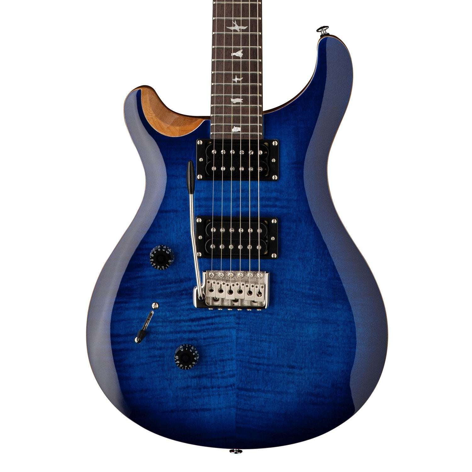 PRS SE Lefty Custom 24 - Faded Blue Bust